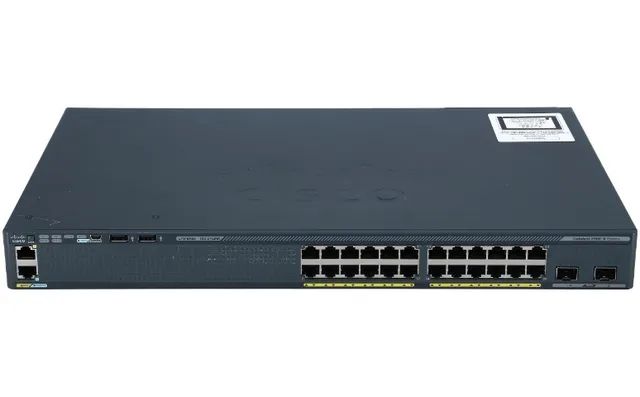 Switch Cisco Catalyst 2960-X 24Portas Gigabit PoE 370W 2Portas 10G SFP+ ...