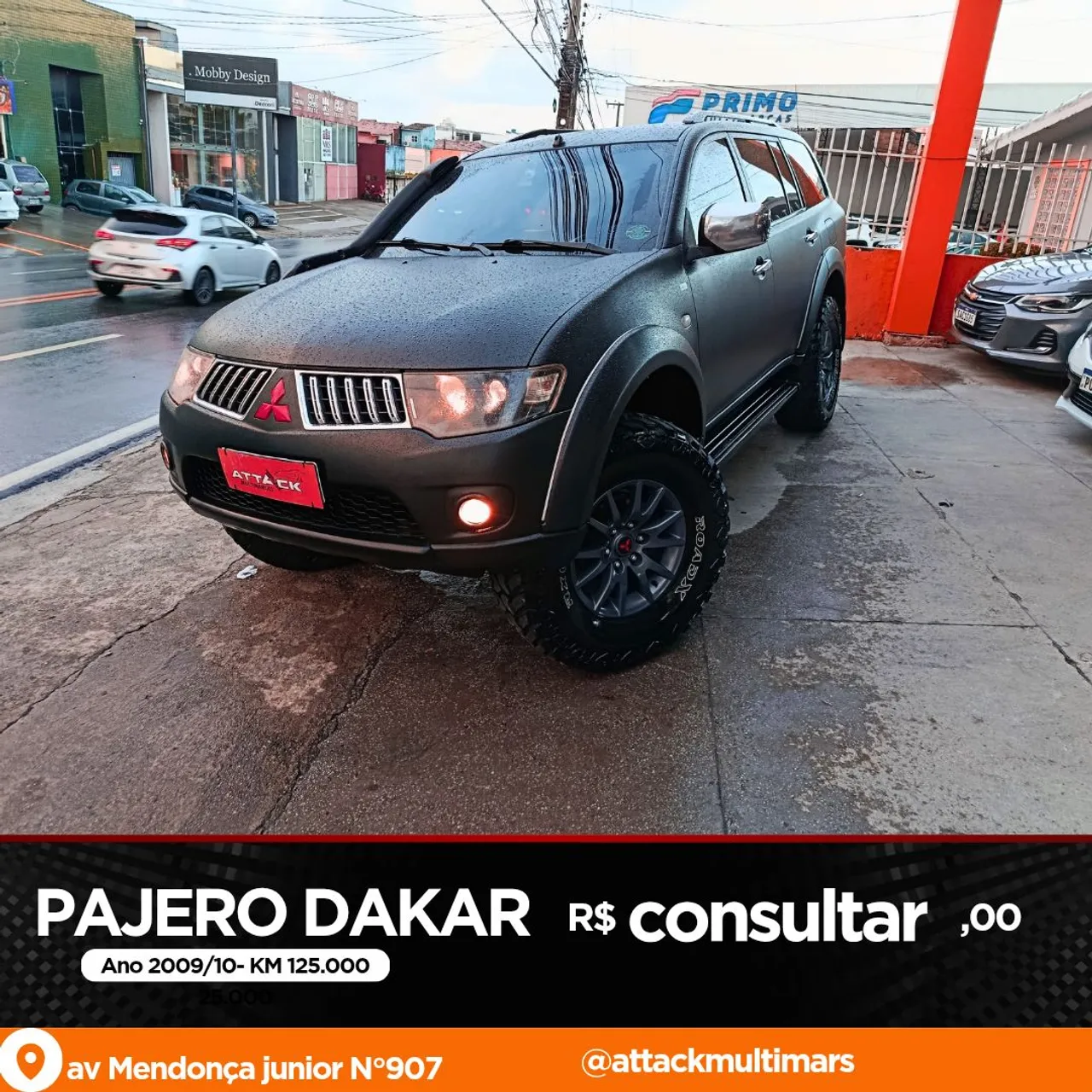 "mitsubishi pagero" no Brasil