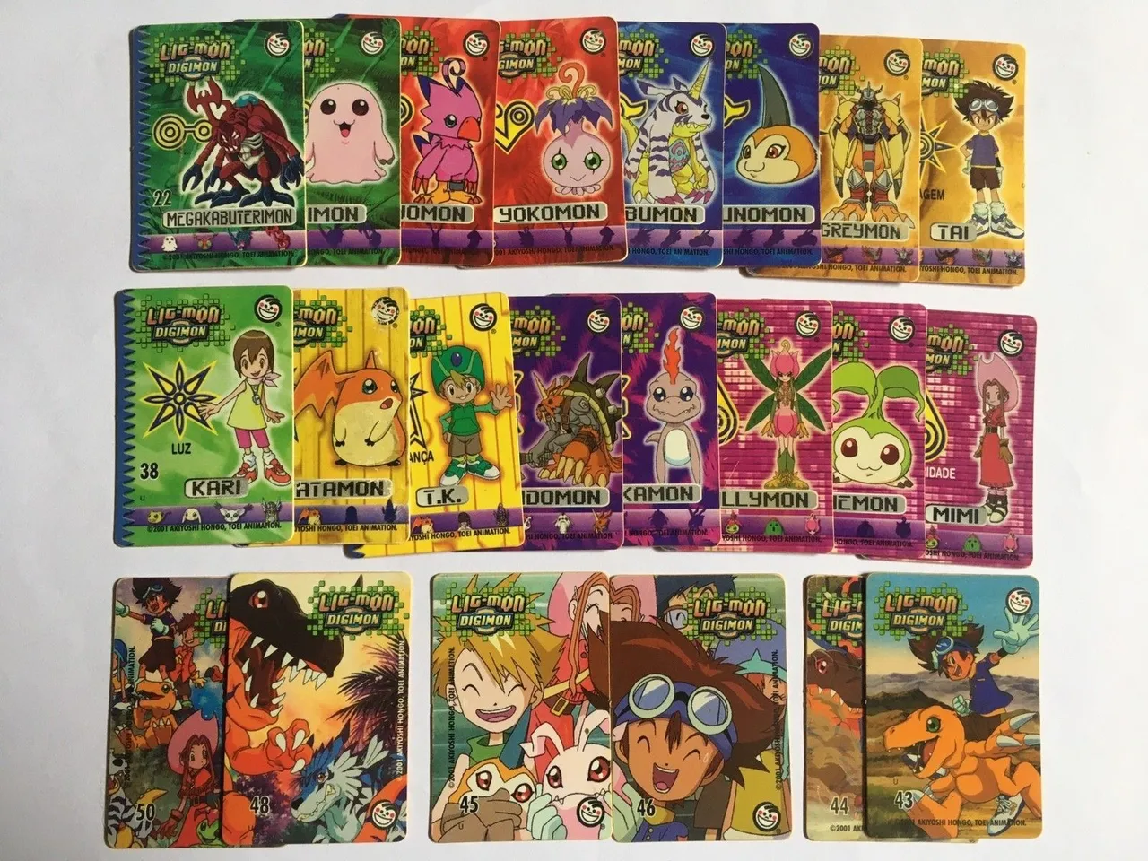 "tazos digimon" - Hobbies e coleções no Brasil