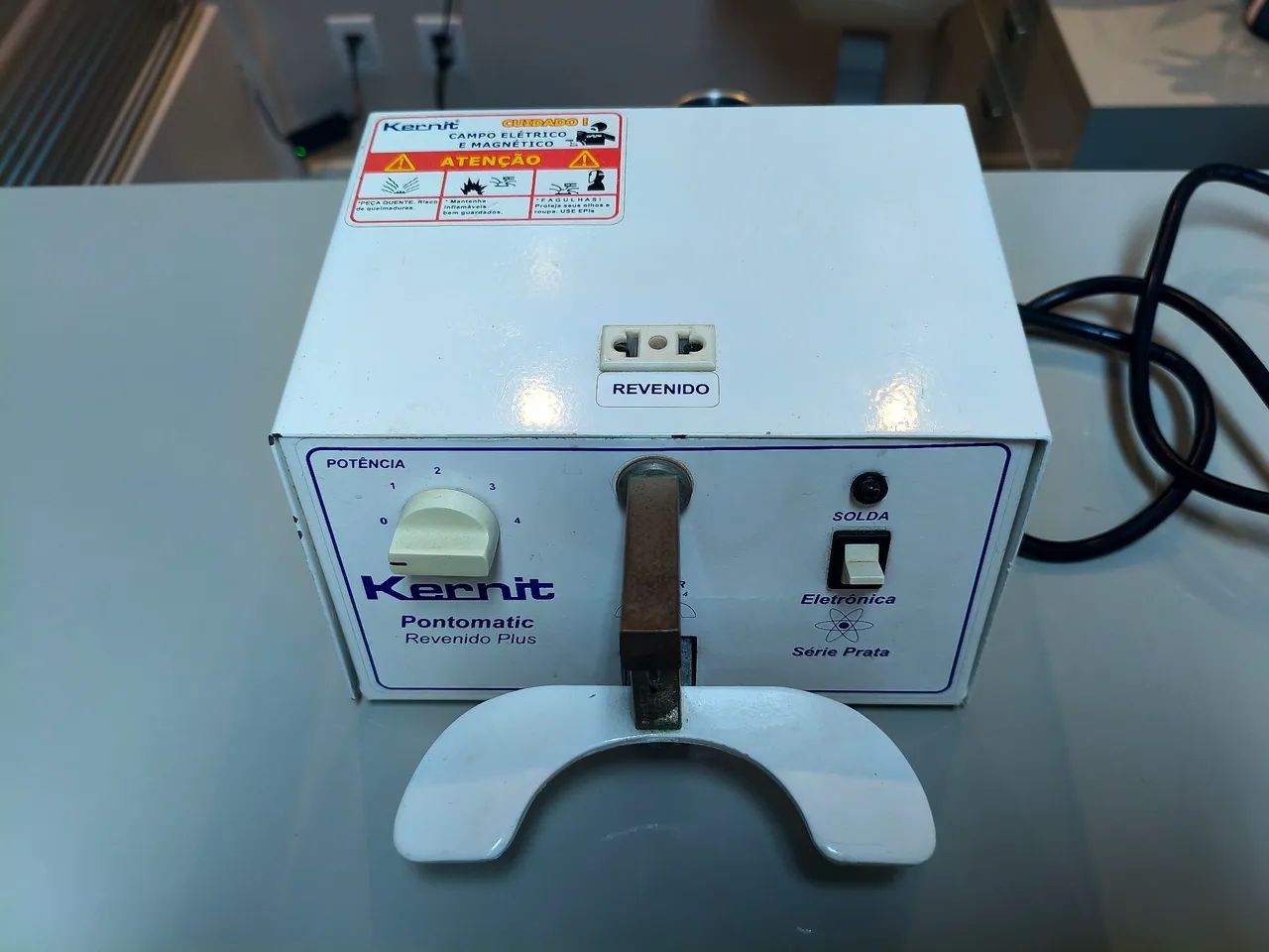 Soldador eletrônico Kernit Pontomatic Renevido Plus; Máquina ponto de ...