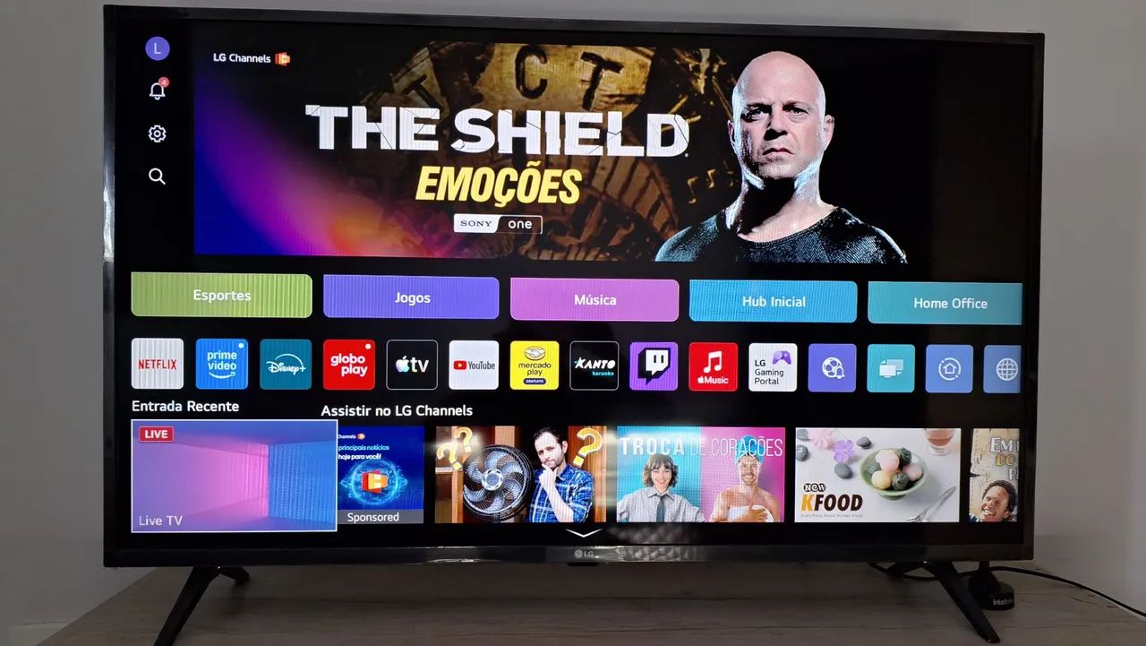 SMART TV LG LED 43 POLEGADAS ( NOVA ) - TVs - Caverazinho, Araranguá ...