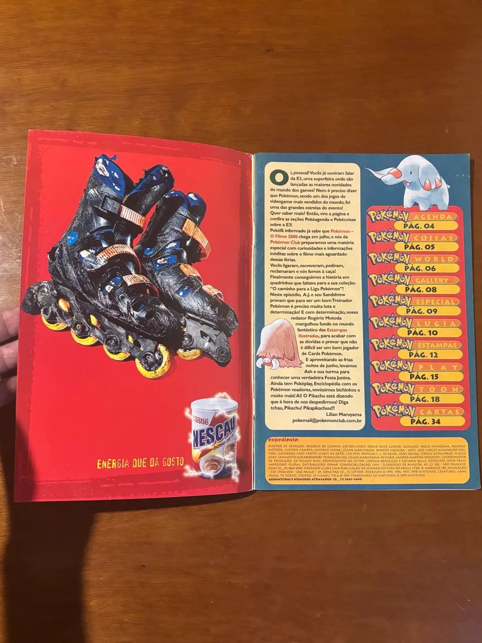 Revista Oficial Pokémon Clube Número 16 - Livros e revistas - Vila ...