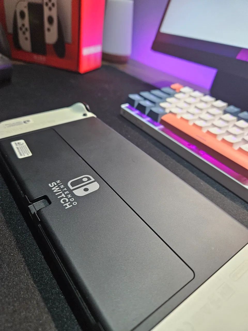 Nintendo Switch oled com 256gb sd e contas compartilhadas - Consoles de ...