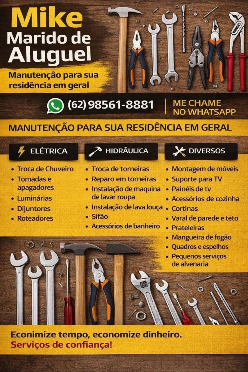 Marido de aluguel - Serviços - Goiânia 2, Goiânia 1469301461 | OLX