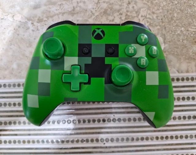 "controle xbox minecraft" no Brasil