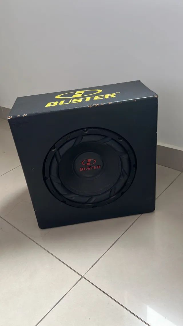"subwoofer buster 12" no Brasil
