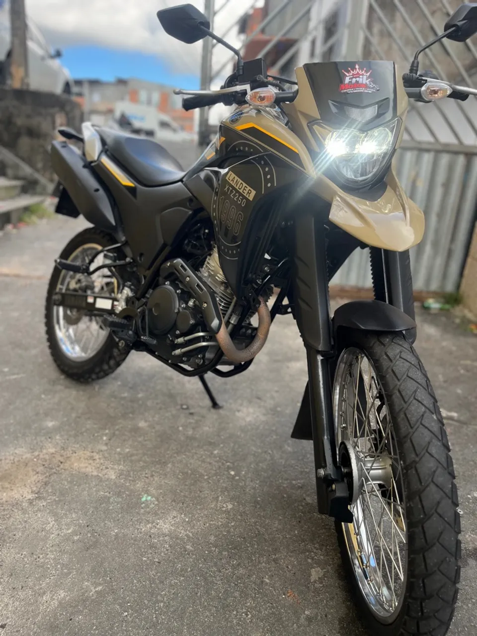 Motos YAMAHA XTZ 250 LANDER CAPITÃO AMÉRICA FLEX ABS em Salvador e ...