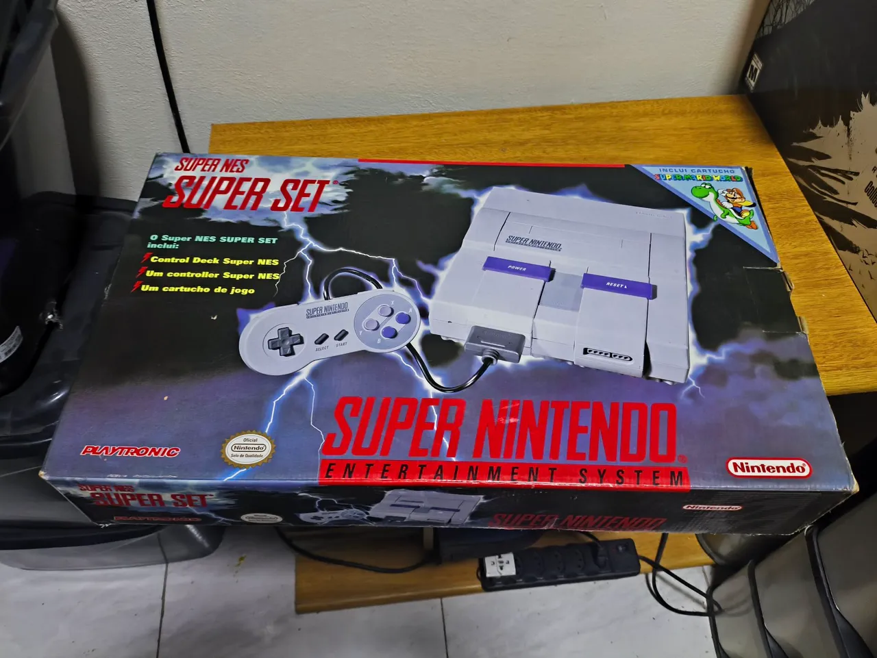 "super nintendo antigo" no Brasil