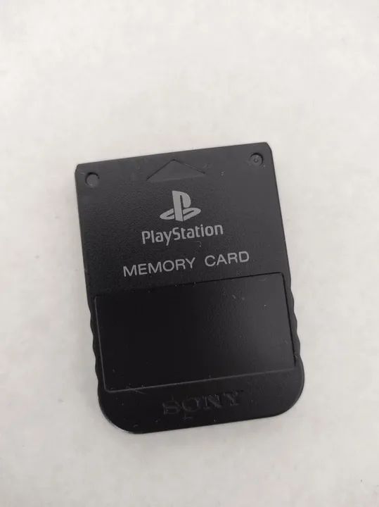 Memory Card Ps1 Original Black - Peças e Acessórios de Vídeo Game ...