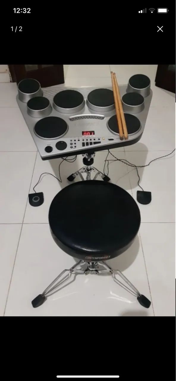 Bateria Eletrônica Yamaha DD65 - Instrumentos musicais - Umarizal ...