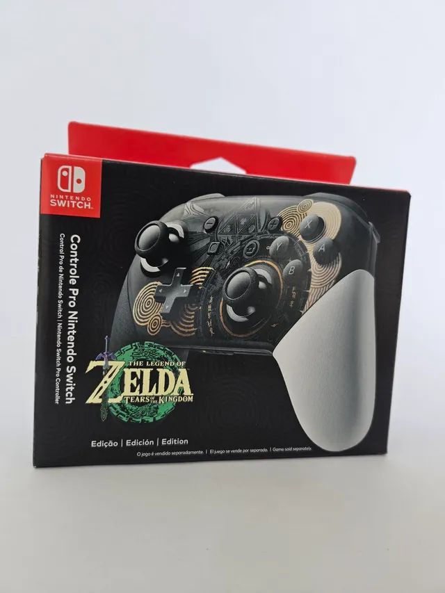 "controle nintendo switch zelda" no Brasil
