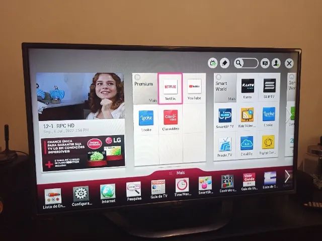 "lg time machine 42" no Brasil