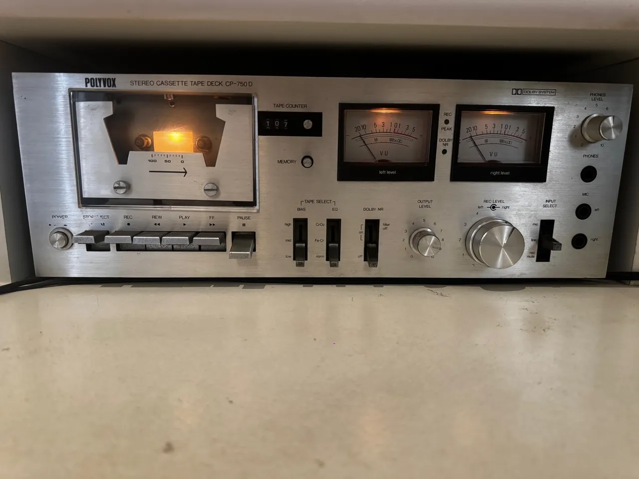 "tape deck" - Aparelhos de Som no Brasil