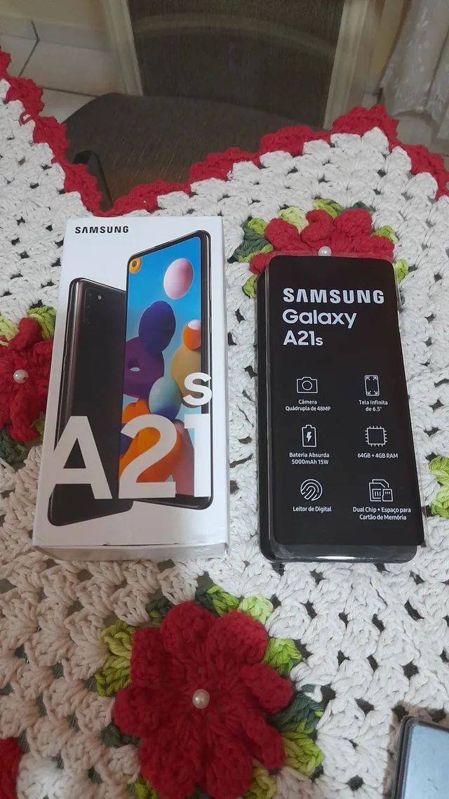 Celulares SAMSUNG GALAXY A21S Usados, seminovos e Novos no Norte de Santa Catarina e região, SC