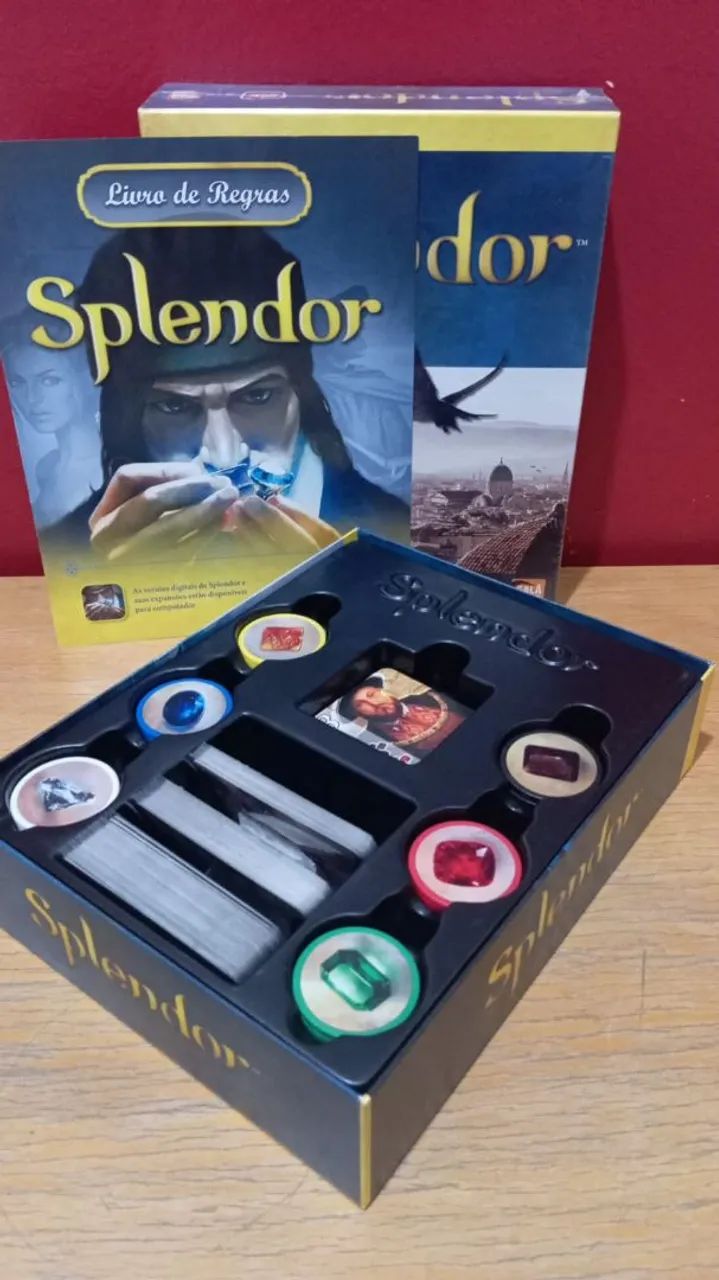 Jogo de Tabuleiro Splendor - Novo e Lacrado - Hobbies e coleções ...