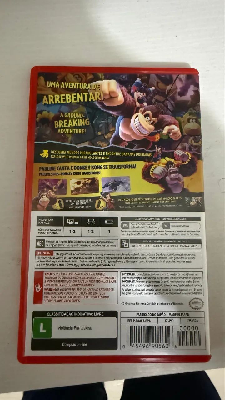 Donkey kong Bananza Switch 2 - Jogos de Vídeo Game - Santa Cruz, Rio de ...
