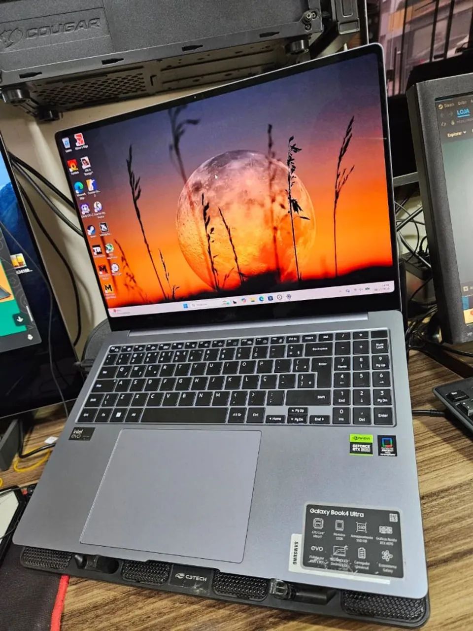 Notebook gamer Samsung ultra 9 rtx 4070 32gb oled touch - Notebooks ...