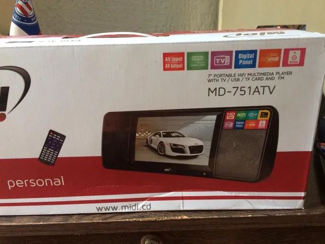 "televisao 7 polegadas" no Brasil