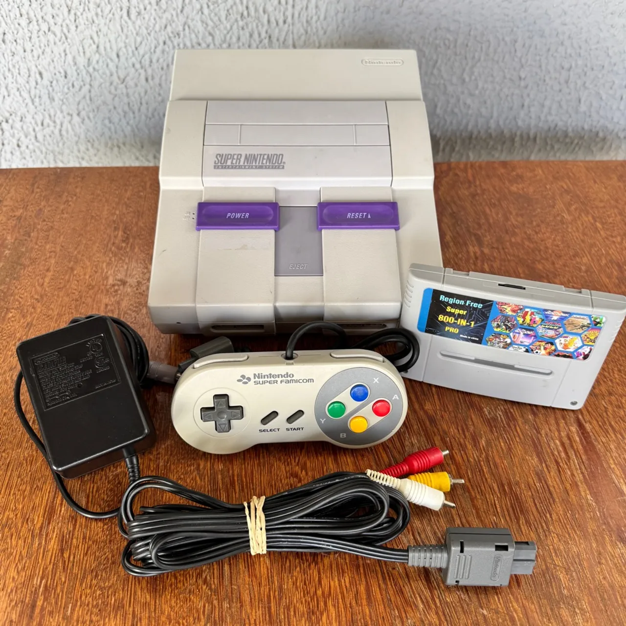"super nintendo original" no Brasil