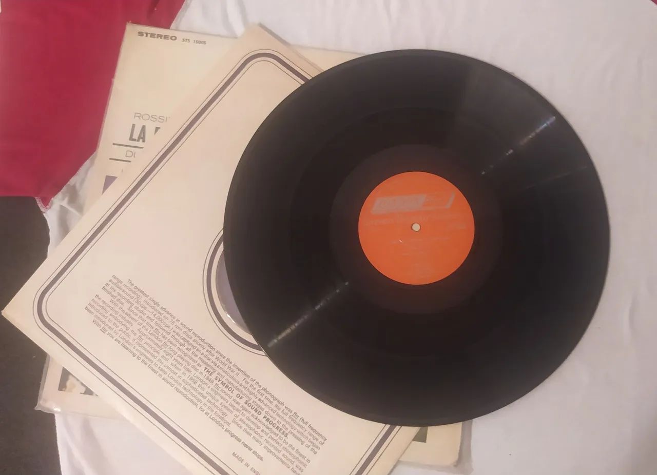 Disco Vinil Rossini - Respighi - La Boutique Fantasque - Israel ...