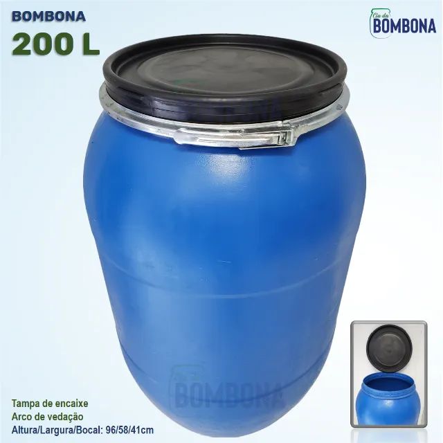 "bombona 200 litros com torneira" no Brasil