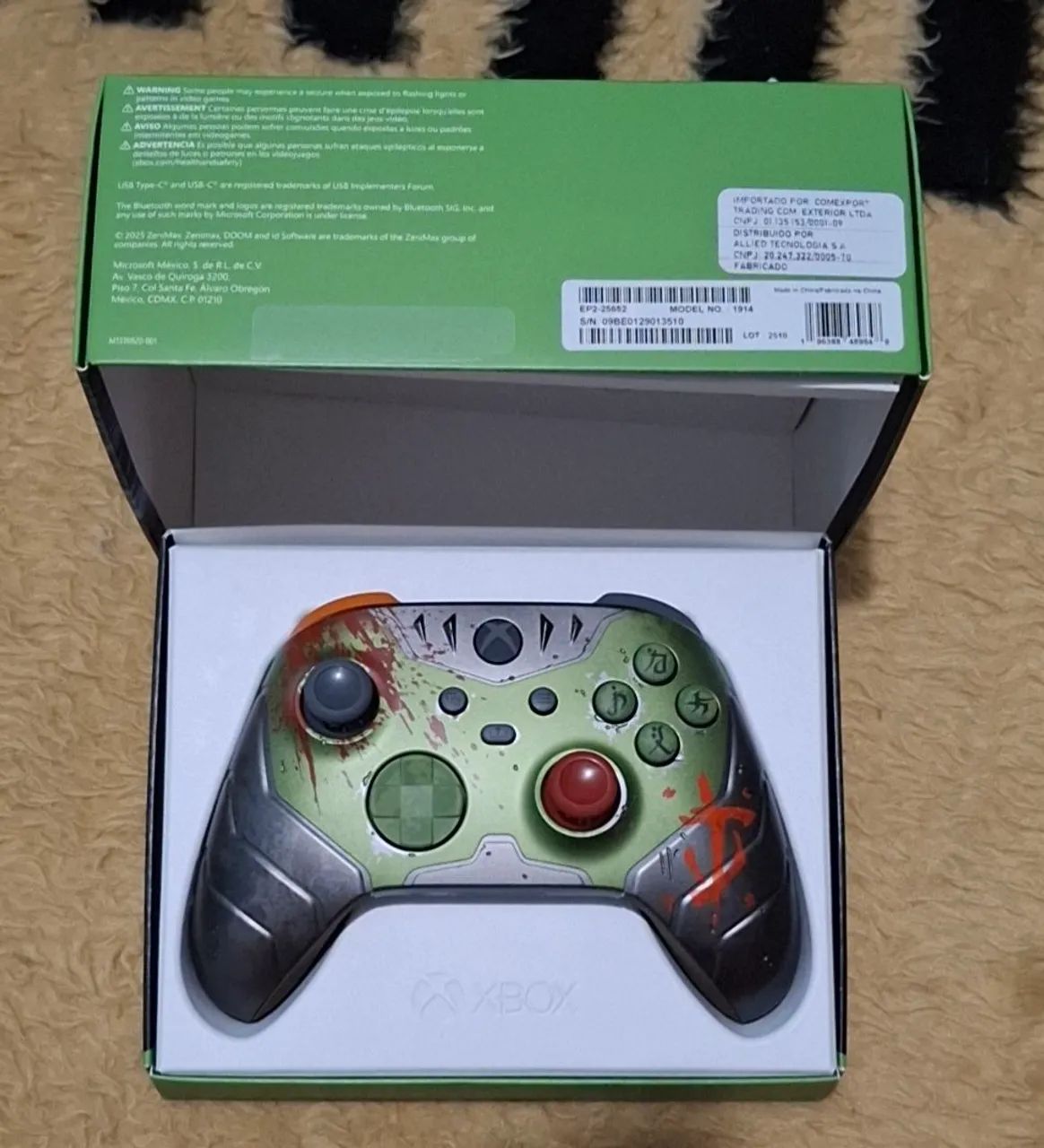 Controle Sem Fio Xbox - DOOM: The Dark Ages Edição Limitada - Peças e ...