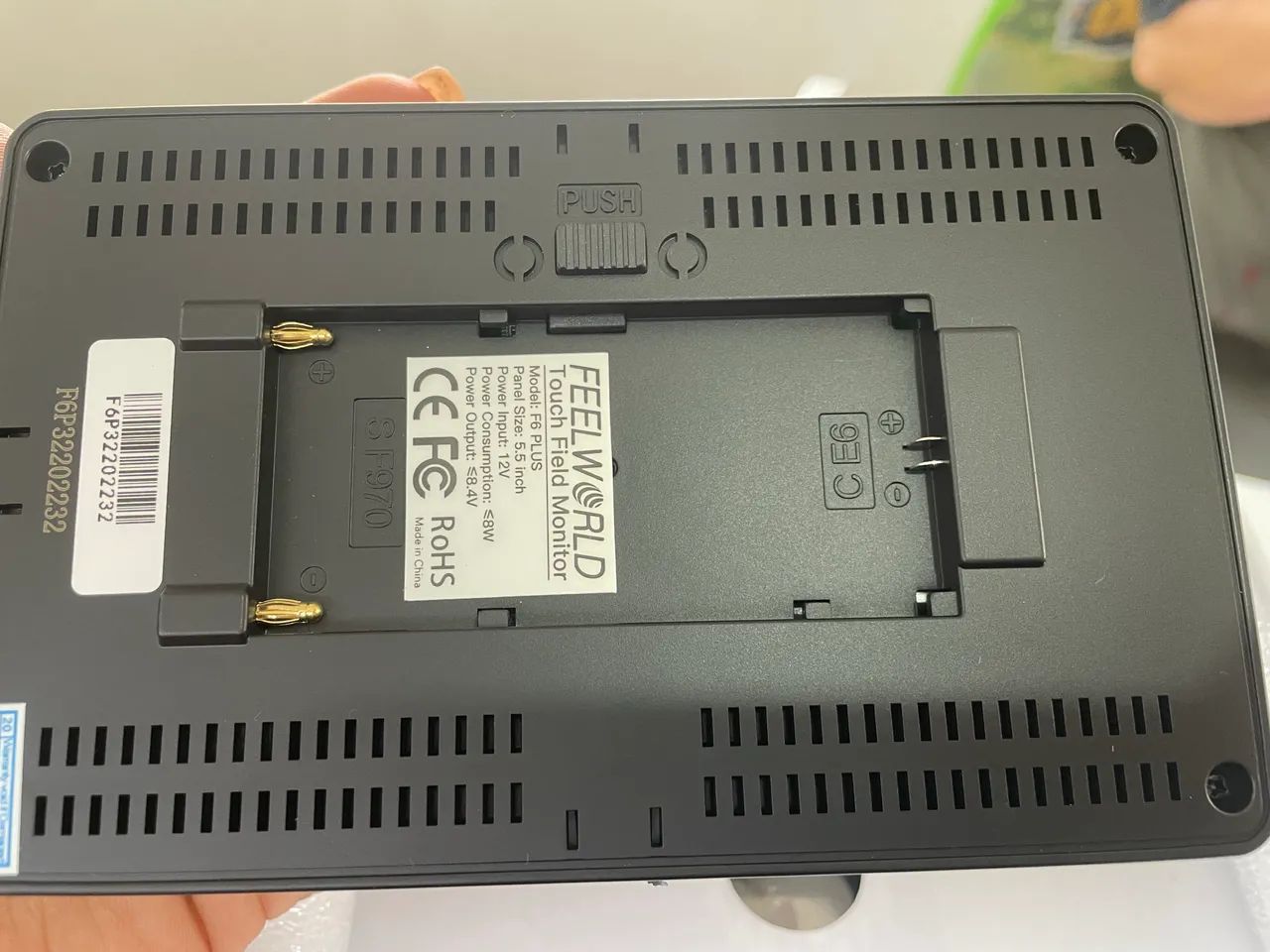 Monitor câmera Feelworld F6 Plus NOVO - Acessórios para Câmeras e ...