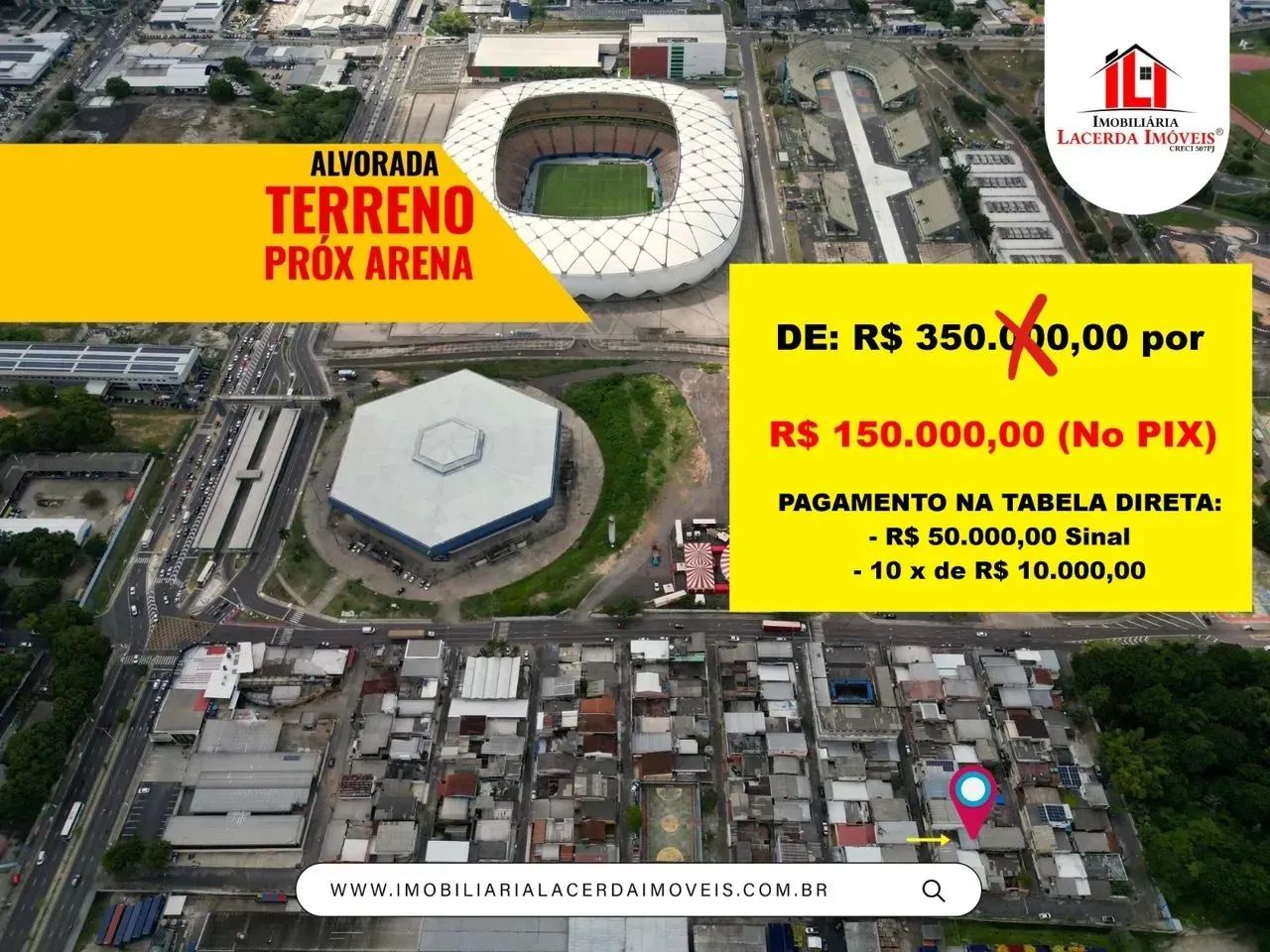 Terreno no no Alvorada (Próximo da Arena da Amazônia) 120m² Terreno ...