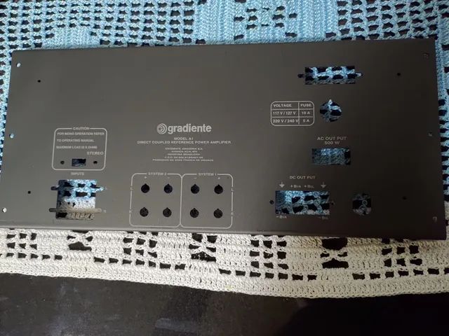 "gradiente a1" no Brasil