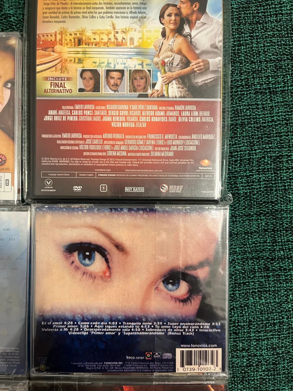 Anahi Mia Colucci coleção de cds e dvd rbd rebelde soy rebelde tour ...