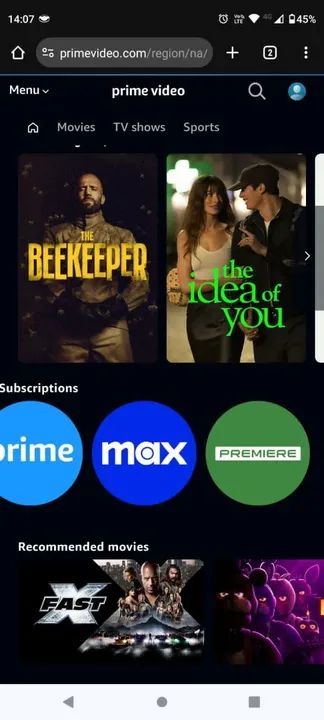 "prima max" no Brasil