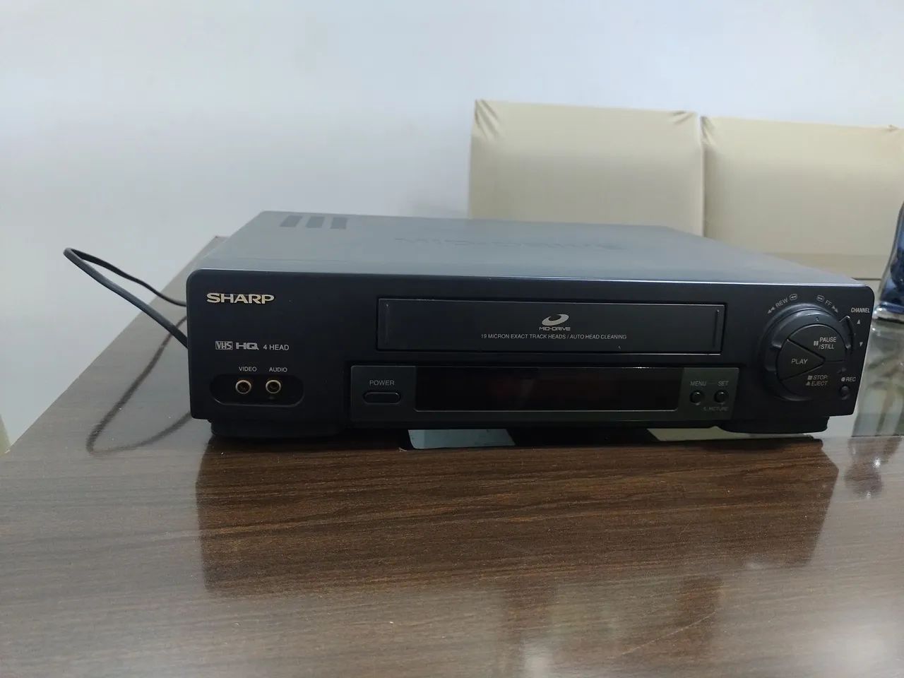 Vídeo Cassete Sharp VHS HQ 4 Head - DVD, Blu-Ray e Vídeo Cassete ...