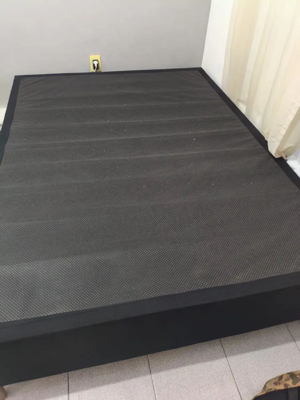 Base de Cama Box Casal - Estrutura Firme e Conservada - Camas e ...