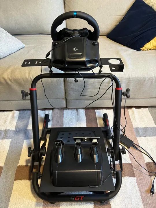 Volante Logitech G293 Driving Force para PS5 e PC + Cockpit Extreme ...