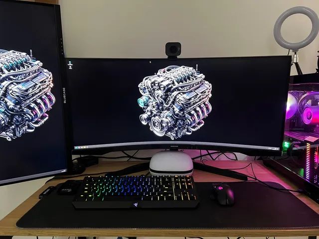 "tela lcd 34 polegadas" no Brasil