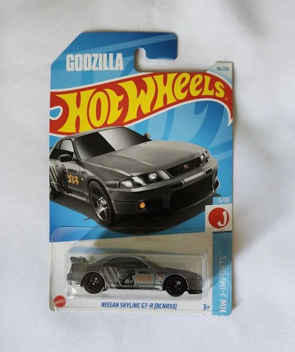 Miniatura Hot Wheels Godzilla Nissan Skyline GT-R R33 - Hobbies e ...
