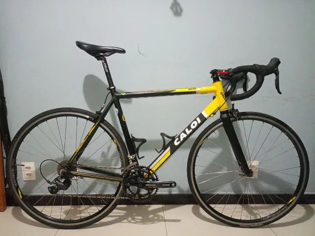 Bicicleta Speed Road Caloi Sprint X - Tamanho G - 9,7 kg - Com Upgrades ...