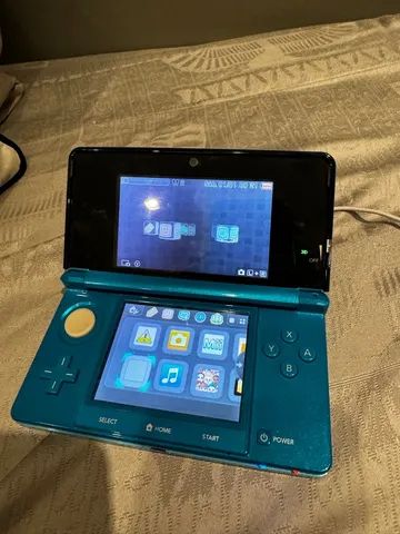 "nintendo 3ds azul" no Brasil
