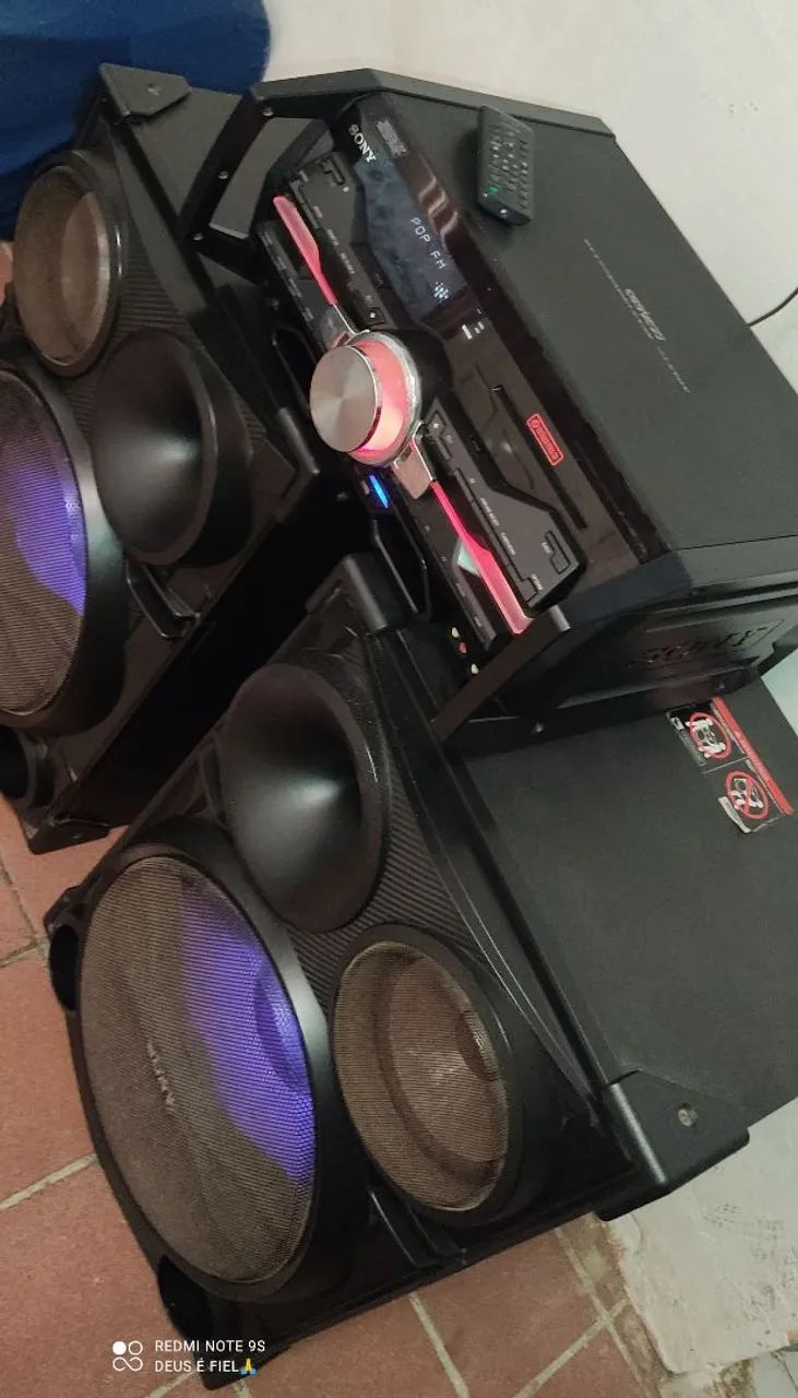 Mini System Sony shake sh 2000 - Aparelhos de Som - Cristo Redentor ...