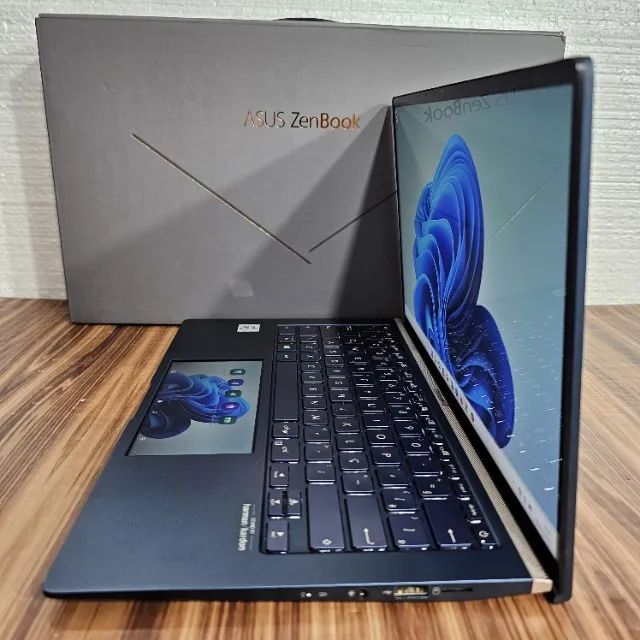 Notebook ASUS ZenBook 14 i7-10510U 1.8GHz 8GB 256GB NvME ScreenPad 2.0 ...