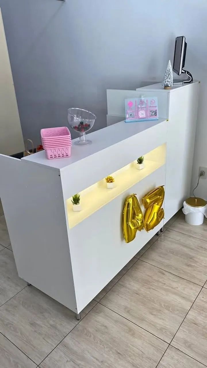 Balcao em MDF personalizado - Fabricamos sob medidas - Equipamentos ...