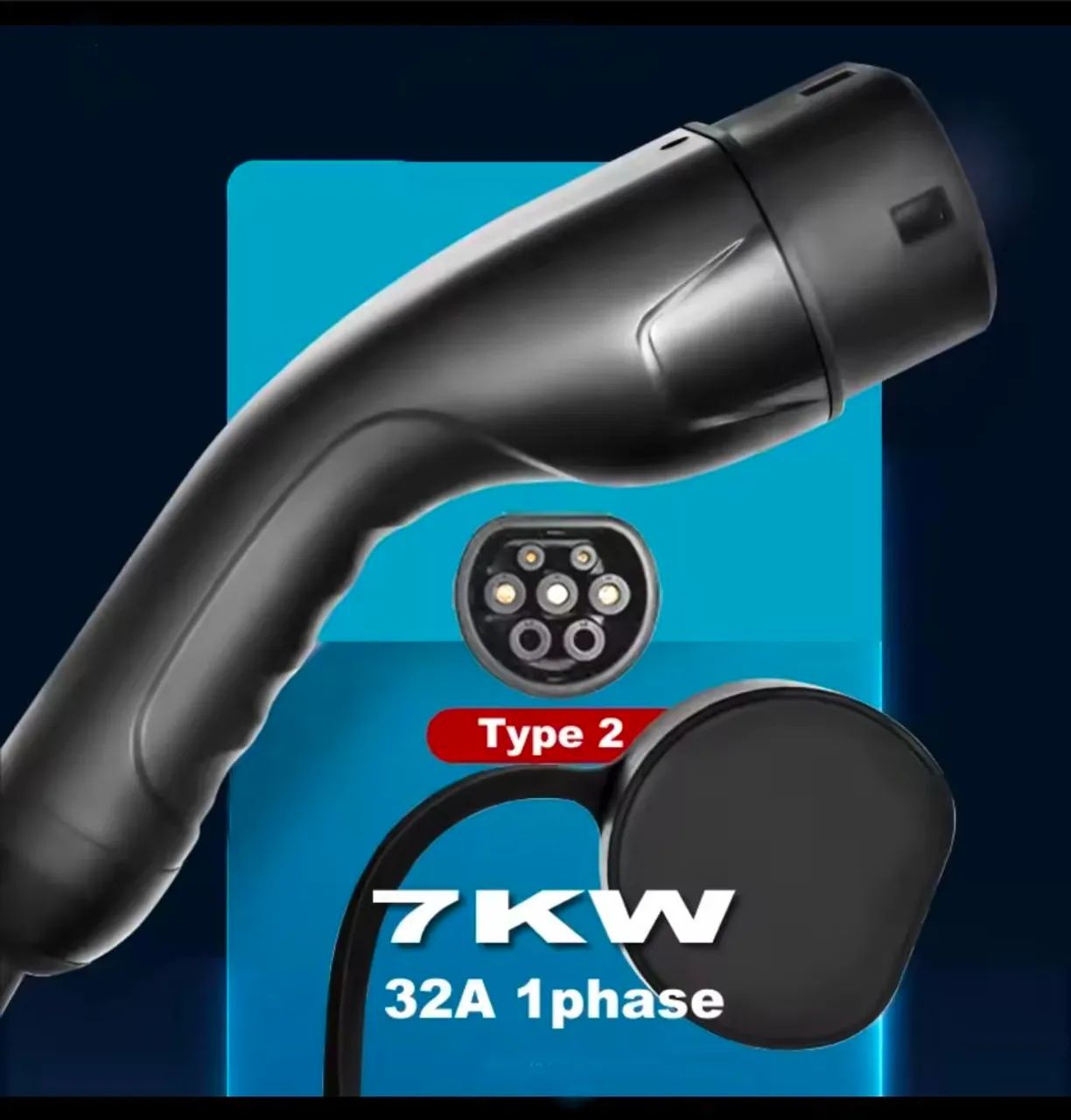 Wallbox 7.6Kw 32A c/ Tela LCD p/ BYD Volvo GAC Chery GWM Omoda ...