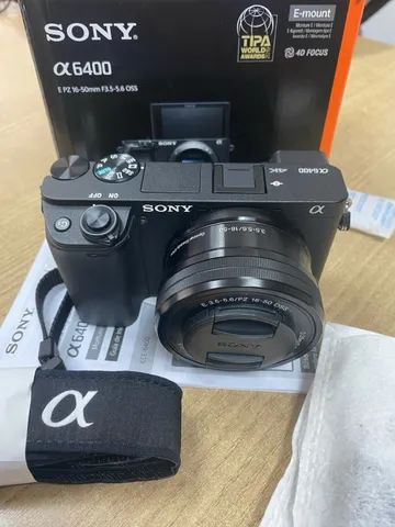 "sony a 6400" no Brasil
