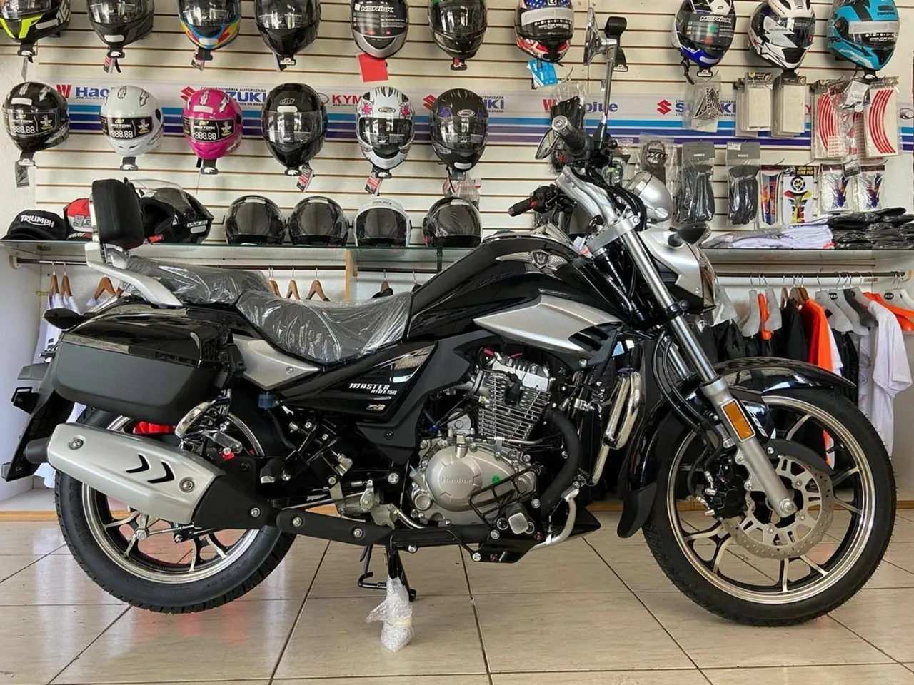Motos HAOJUE MASTER RIDE no Brasil