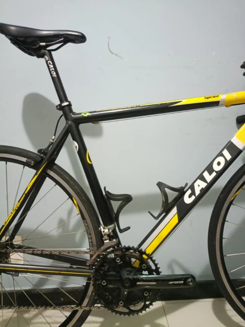 Bicicleta Speed Road Caloi Sprint X - Tamanho G - 9,7 kg - Com Upgrades ...