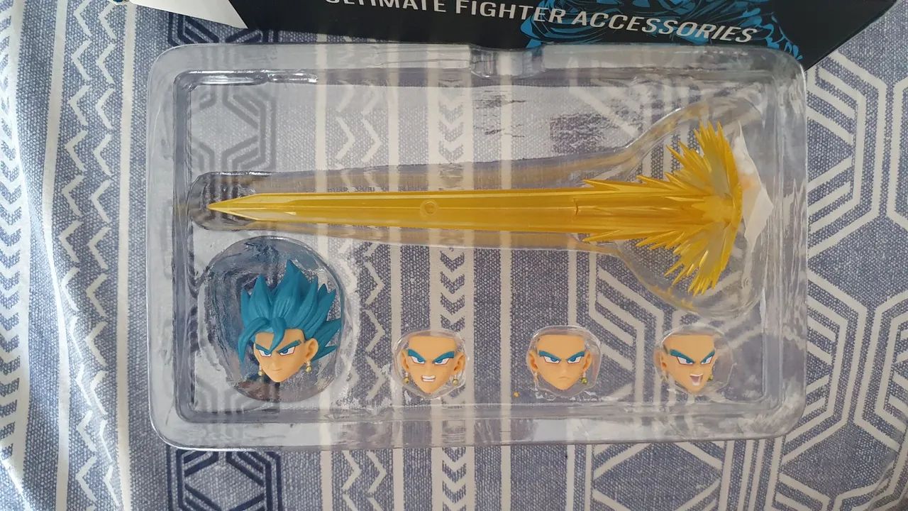 Vegetto Vegito S.h Figuarts Df Demoniacal Fit + Kit Ssj Blue e Espada ...