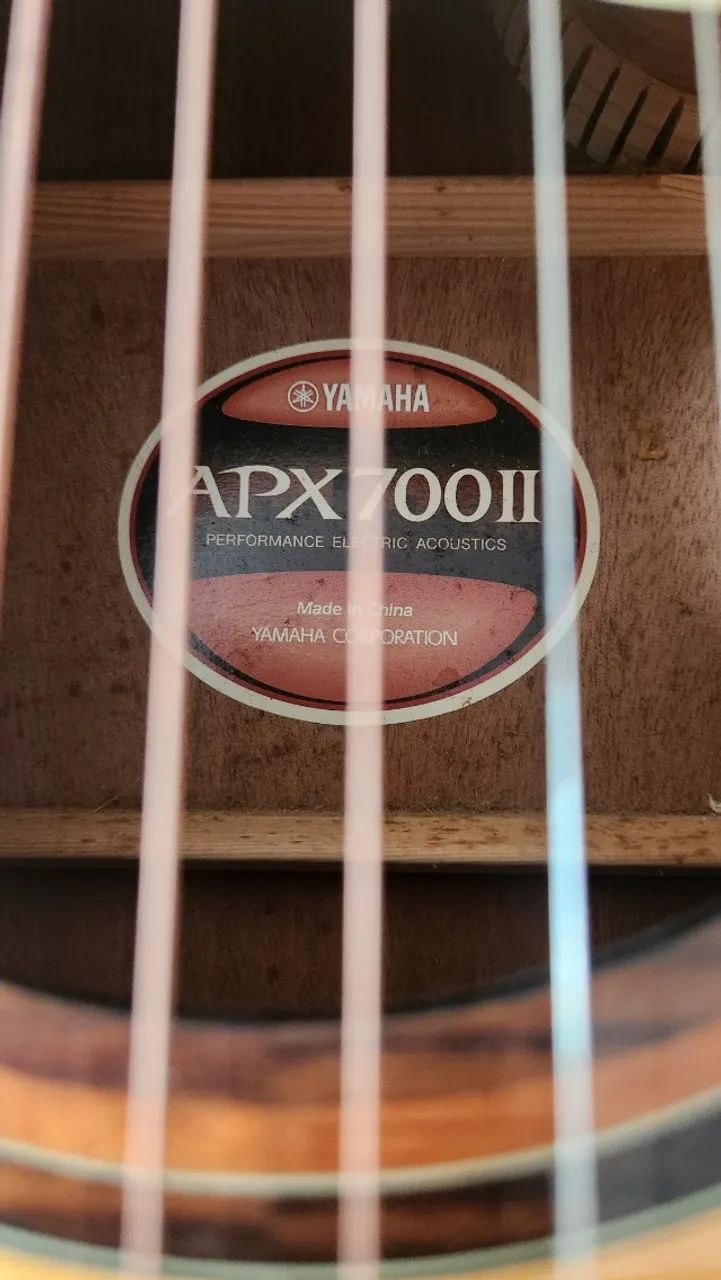 Violão Yamaha APX 700 ii - Instrumentos musicais - Freguesia ...