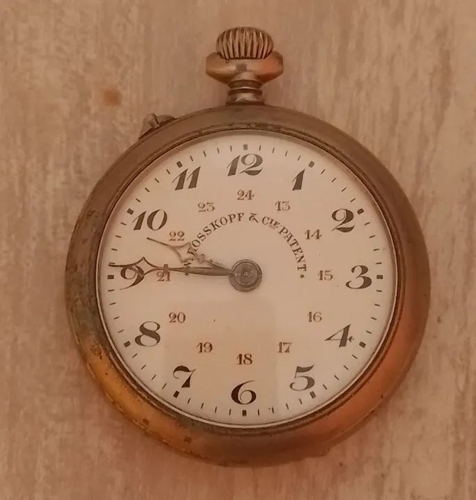 Relógio de Bolso Antigo Roskopf Patent - Hobbies e coleções - Jardim ...