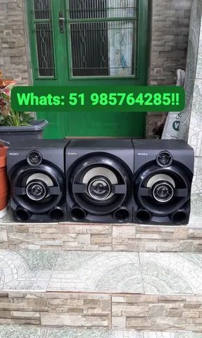 "mini system sony mhc m80d" no Brasil