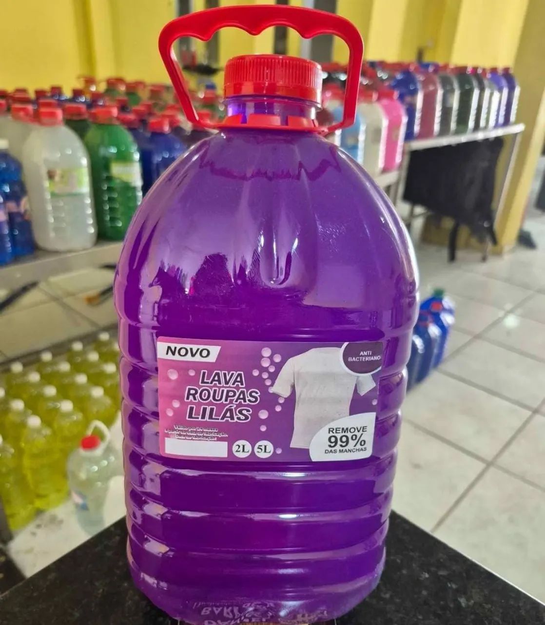 Sabão Caseiro Concentrado 5 Litros - Utensílios Para Banheiro e Limpeza ...